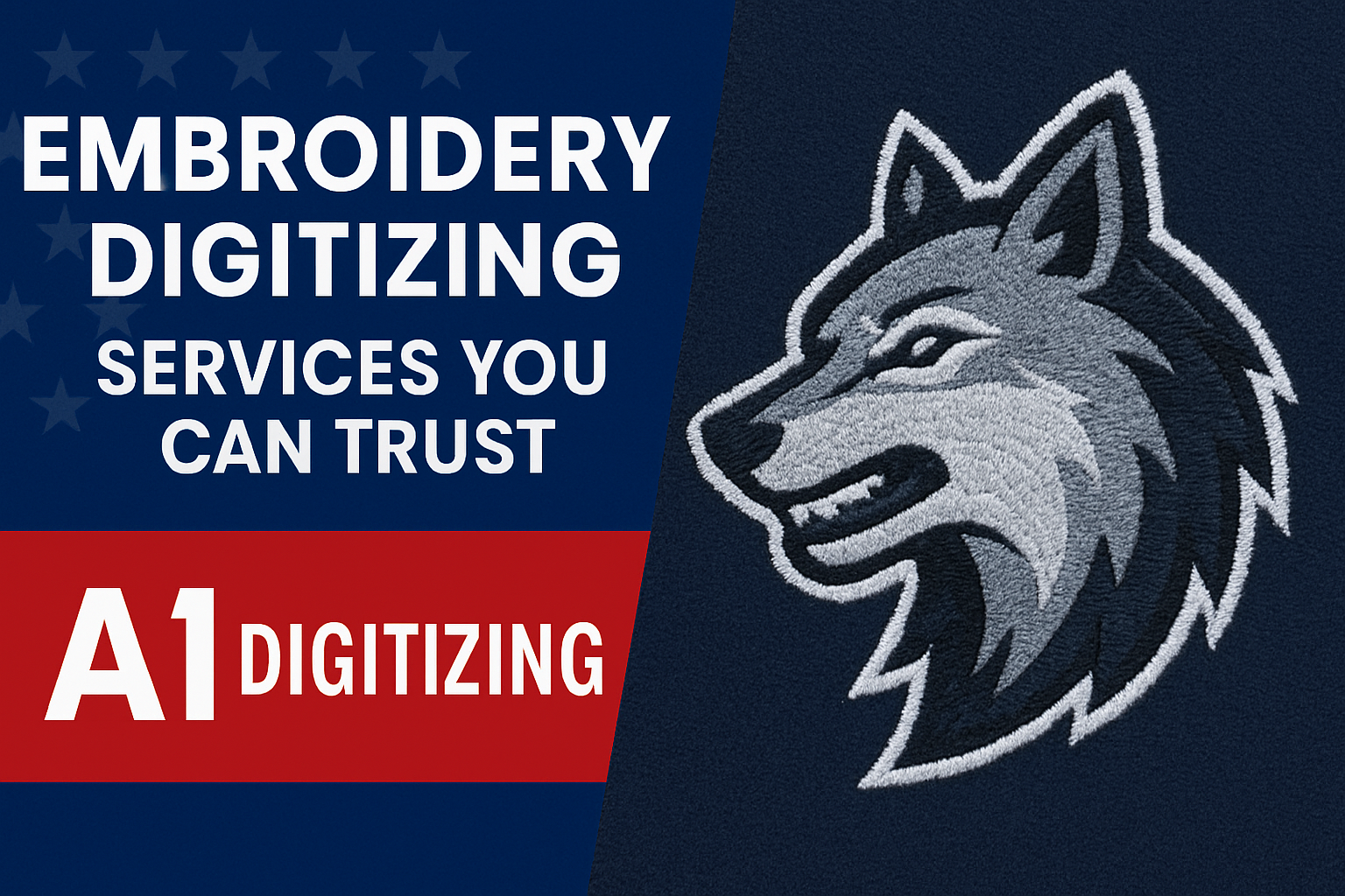 Embroidery Digitizing Services You Can Trust – USA’s A1 Digitizing